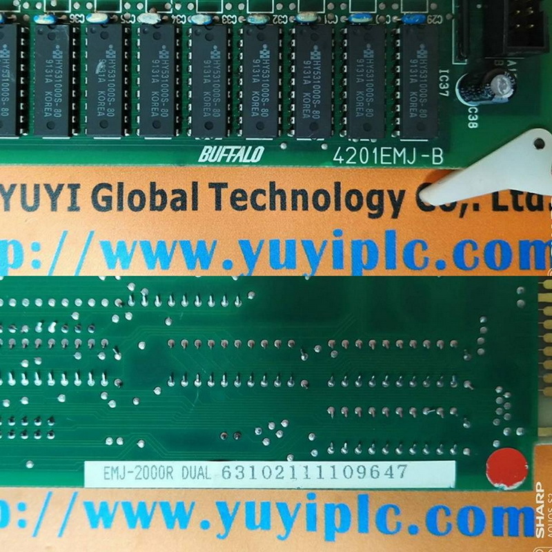 BUFFALO 4201EMJ-B EMJ-2000R PCB BOARD - PLC DCS SERVO Control MOTOR POWER SUPPLY IPC ROBOT